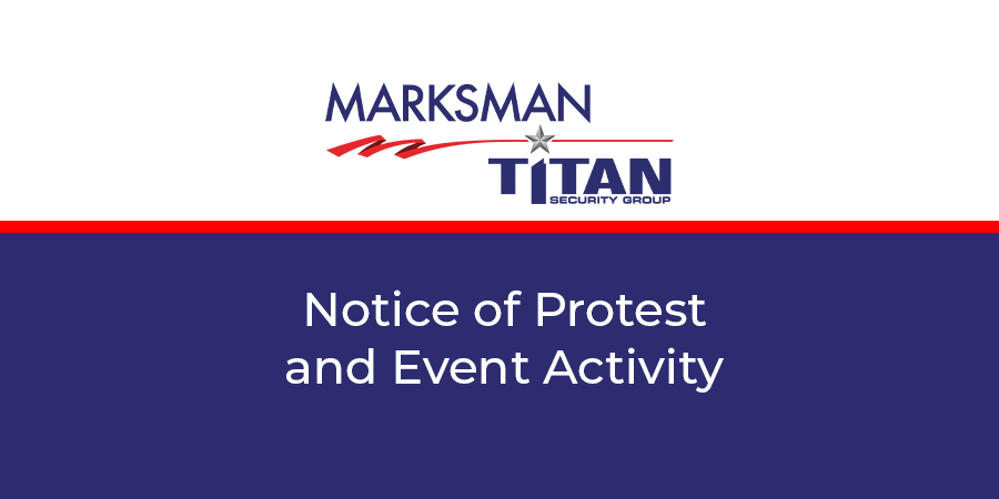 Chicago Demonstration and Event Activity: December 1 to December 15, 2025 | Marksman Titan ...